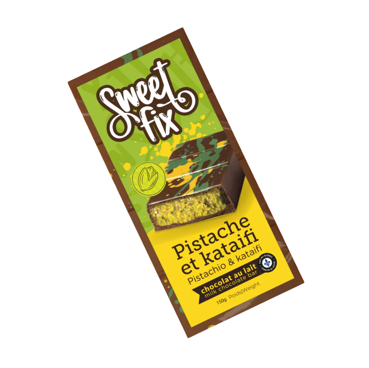 Chocolat Dubaï Pistache au Lait - Sweetfix | La Commère Magasin Général