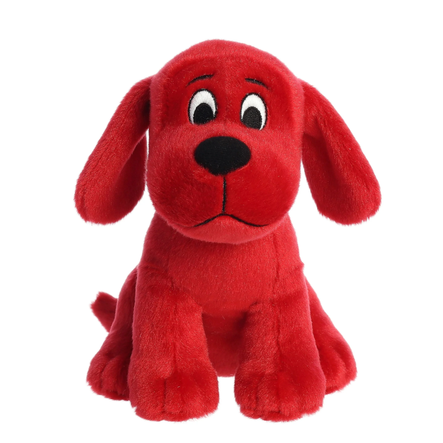 Peluche Clifford - Assis - Le Grand Chien Rouge | La Commère Magasin ...