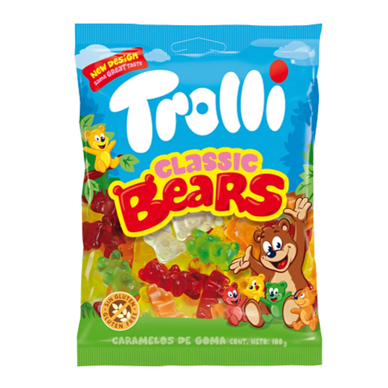 Trolli - Classic Bears | Bonbons Gélifiés Ours Fruités | La Commère ...