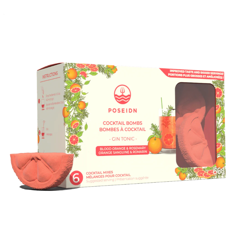 Bombe à Cocktail Orange Sanguine & Romarin - Poseidon | La Commère ...