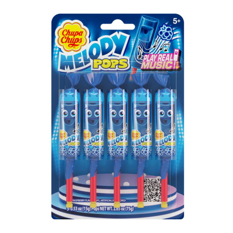 Chupa Chups Melody Pops Blue Raspberry | La Commère Magasin Généra | La ...