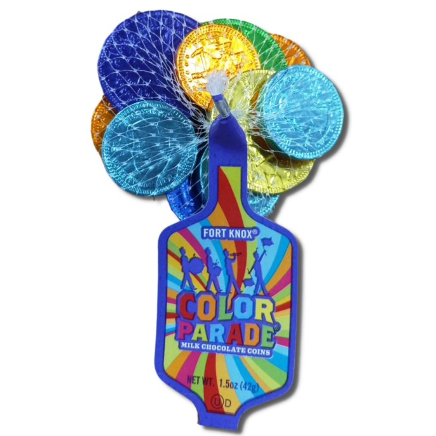 Fort Knox Color Parade Milk Chocolate Coins | Pièces en Chocolat au ...