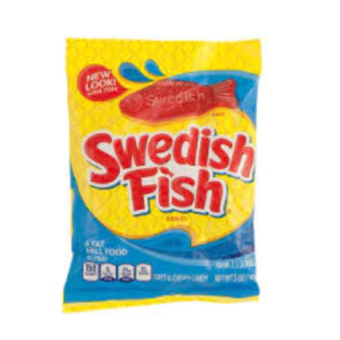 Swedish Fish Red – Bonbons Gélifiés au Goût Fruité Intense | La Commère ...