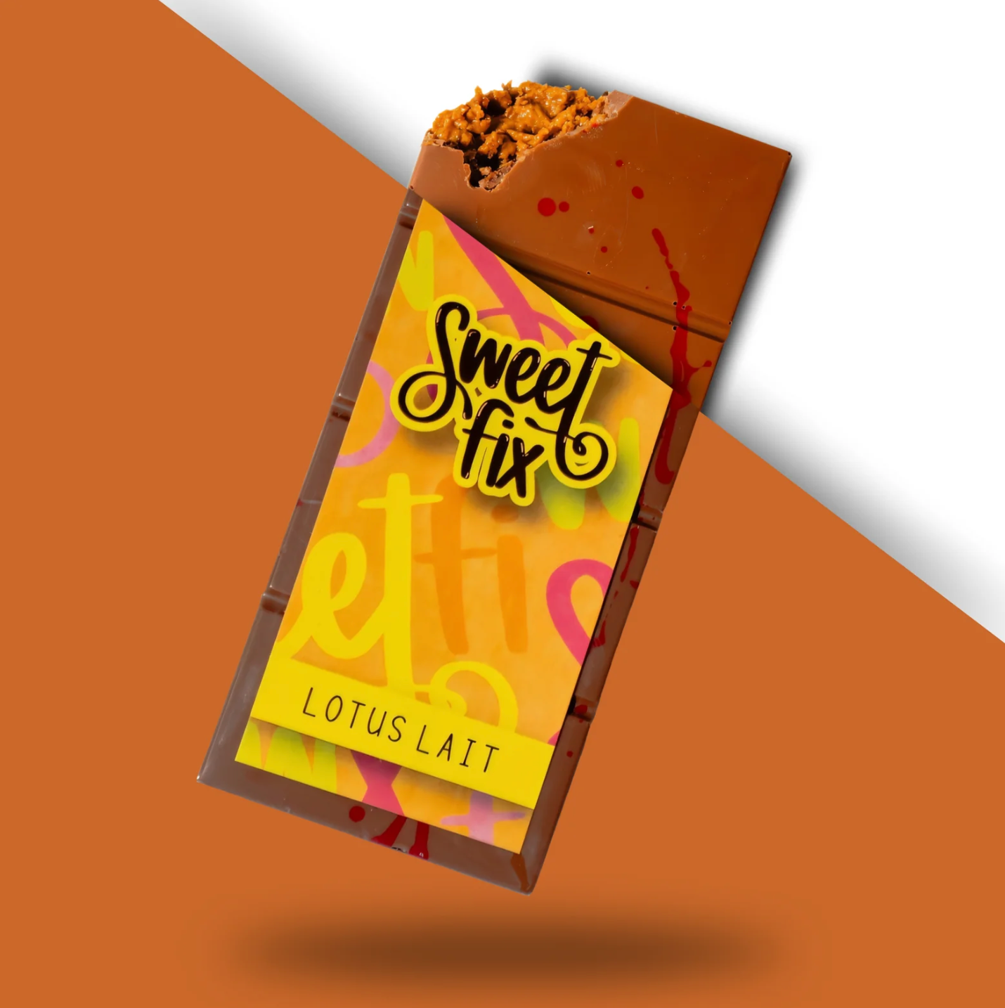 Chocolat au Lait Lotus de Dubaï - Sweetfix | La Commère Magasin Général