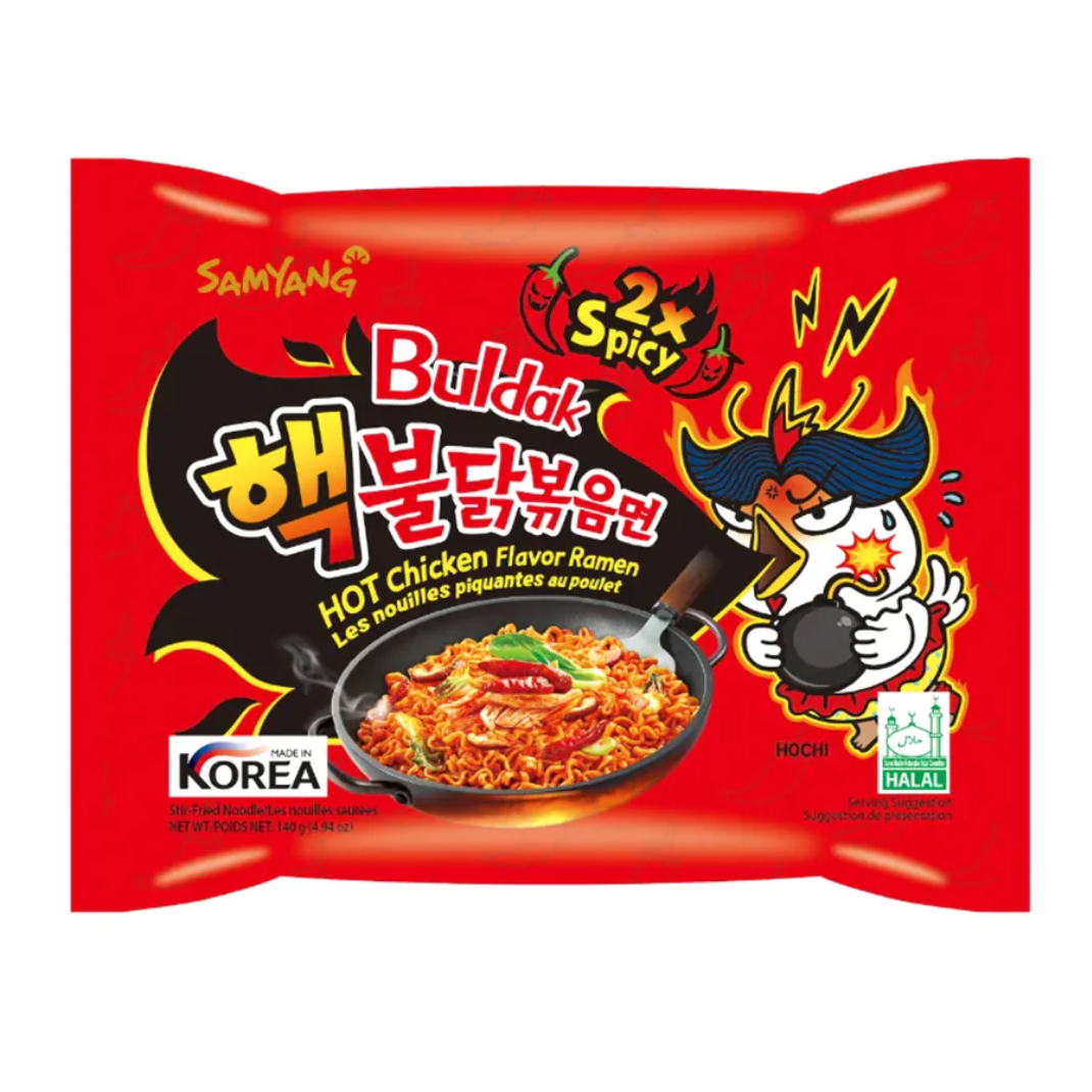Samyang Ramen Buldak Poulet Épicé 2X – Nouilles Ultra Épicées | La ...