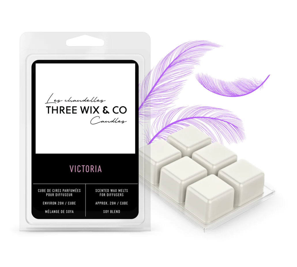 Cubes De Cires Victoria Three Wix And Co La Commère Magasin Général