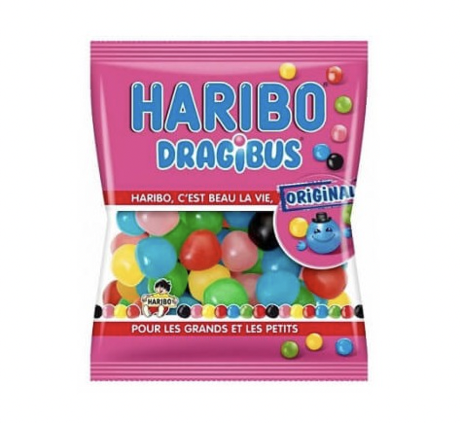 HARIBO - DRAGIBUS ORIGINAL | Bonbons Gélifiés Classiques à La Commère ...