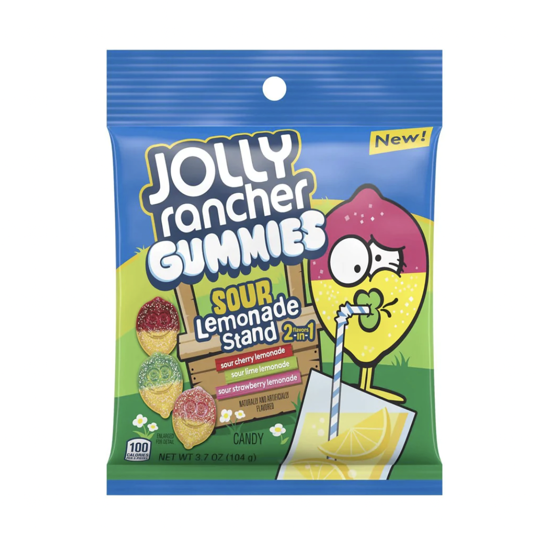 Jolly Rancher – Gummies Sour Lemonade | Bonbons Acides & Citronnés | La ...