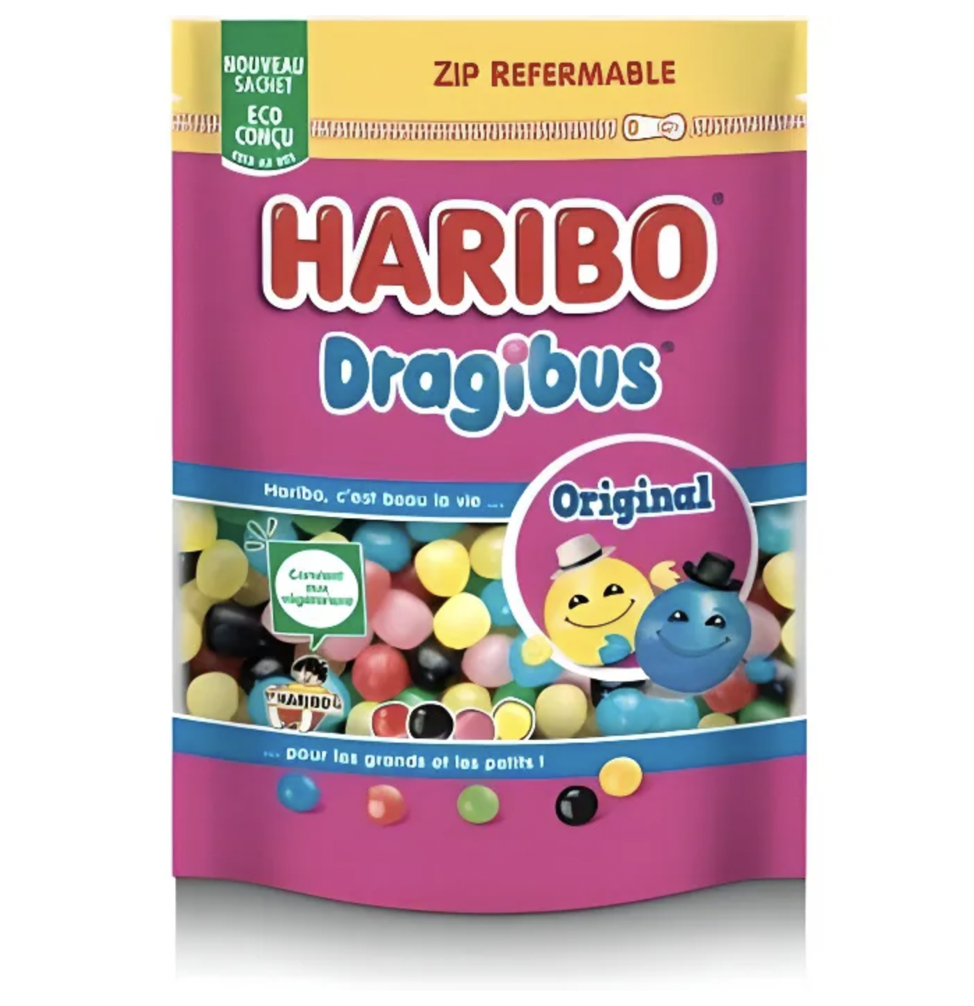 HARIBO - DRAGIBUS ORIGINAL SACHET À RECYCLER | La Commère Magasin Général