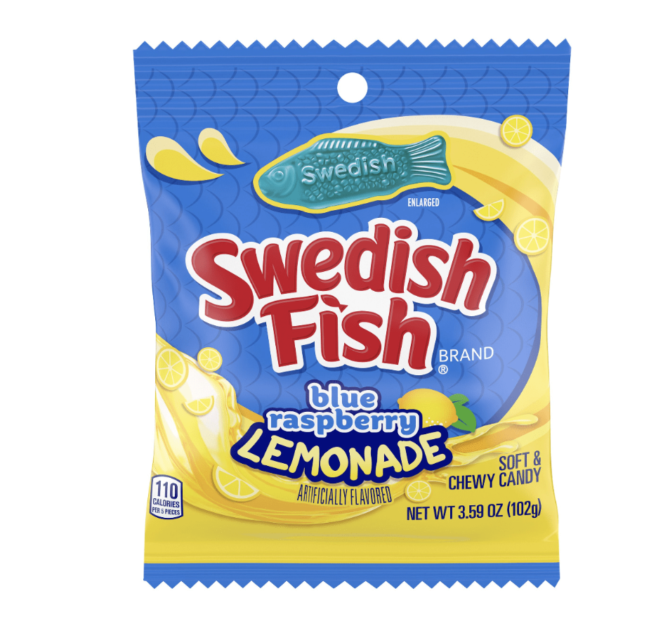 Savourez les Bonbons Swedish Fish - Blue Raspberry Lemonade | La ...