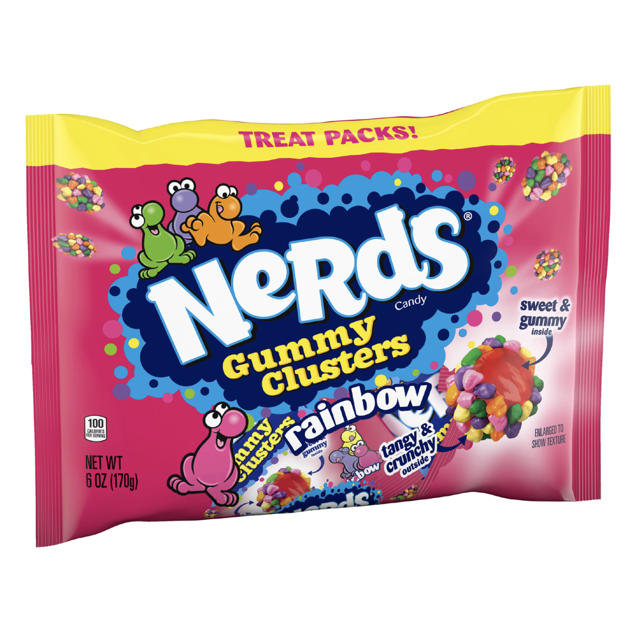 Nerds Treat Packs Gummy Clusters Rainbow La Commère Magasin Général