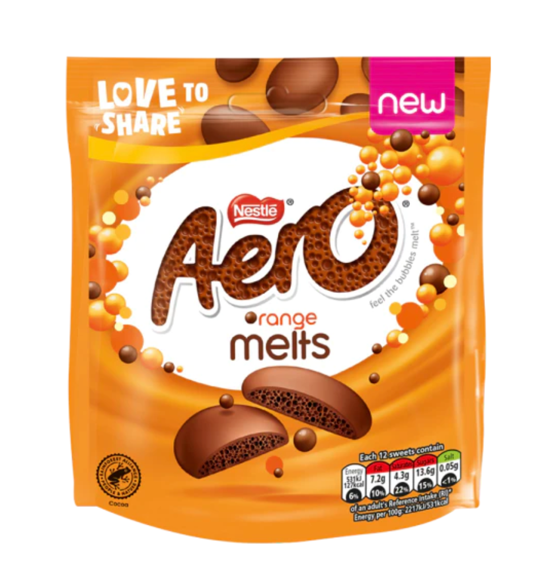 NESTLE AERO ORANGE MELTS La Comm re Magasin G n ral