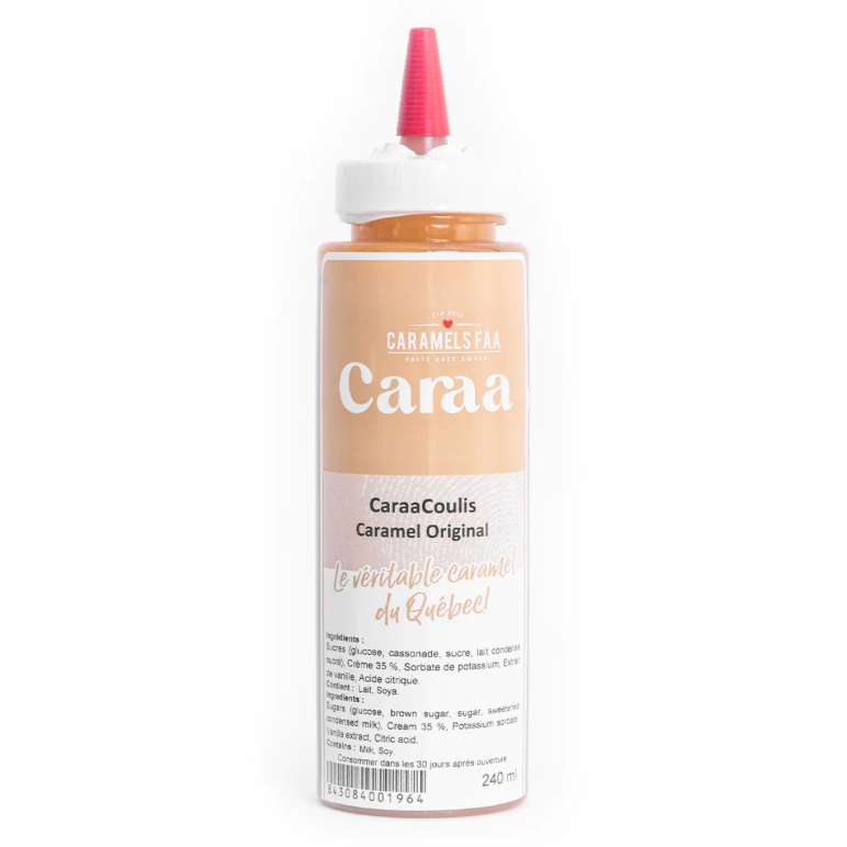 COULIS CARAMEL ORIGINAL - CARAMELS F.A.A | La Commère Magasin Général
