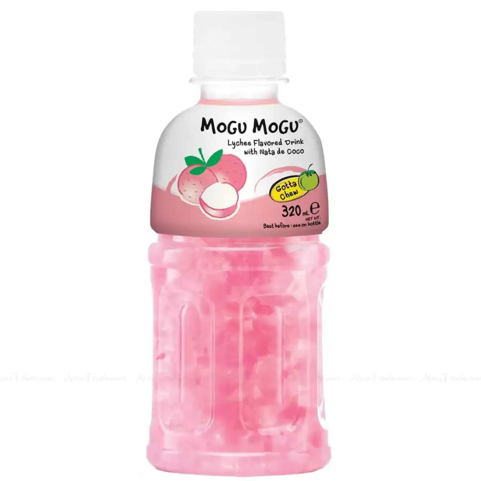 MOGU MOGU - LYCHEE DRINK WITH NATA DE COCONUT | La Commère Magasin Général