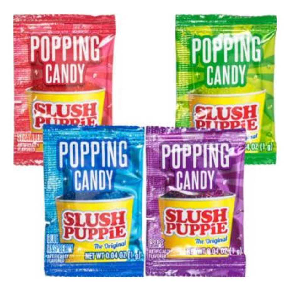 Mini Popping Candy Slush Puppie La Commère Magasin Général